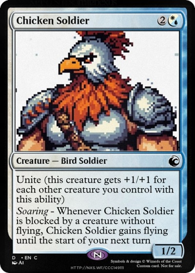 MTGNexus - Chicken Soldier
