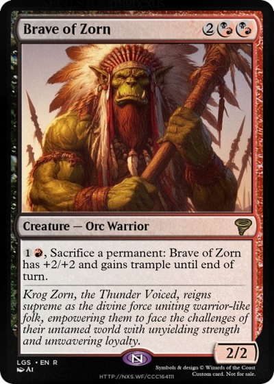 MTGNexus - Brave of Zorn