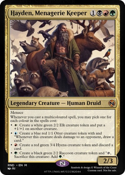 MTGNexus - Hayden, Menagerie Keeper