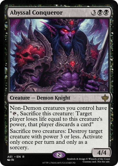 MTGNexus - Abyssal Conqueror
