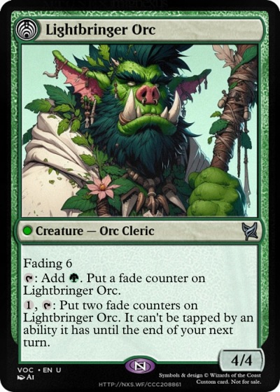MTGNexus - Lightseeker Orc // Lightbringer Orc