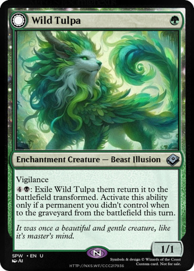 MTGNexus - Wild Tulpa // Snarling Egregore