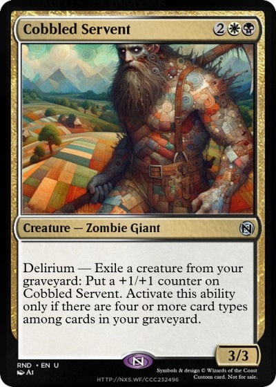 MTGNexus - Cobbled Servent