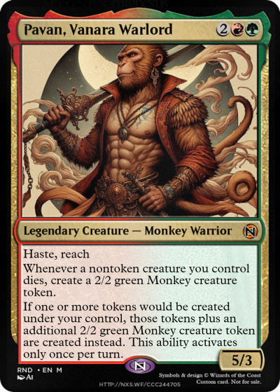 MTGNexus - Pavan, Vanara Warlord