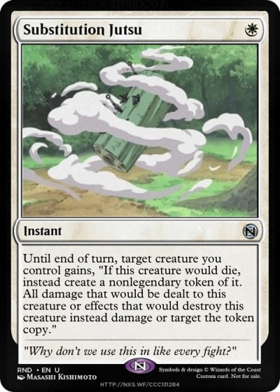 MTGNexus - Substitution Jutsu