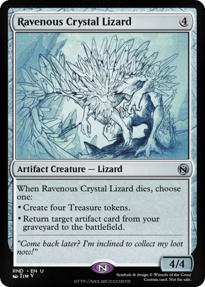 MTGNexus - Ravenous Crystal Lizard