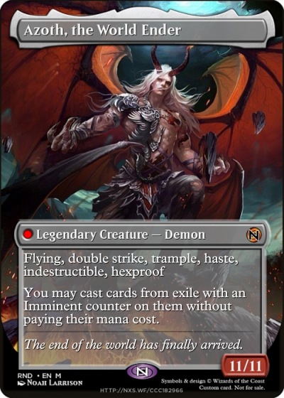 MTGNexus - Shrine to the World Ender // Azoth, the World Ender