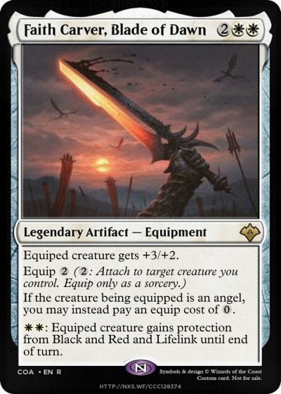MTGNexus - Faith Carver, Blade of Dawn