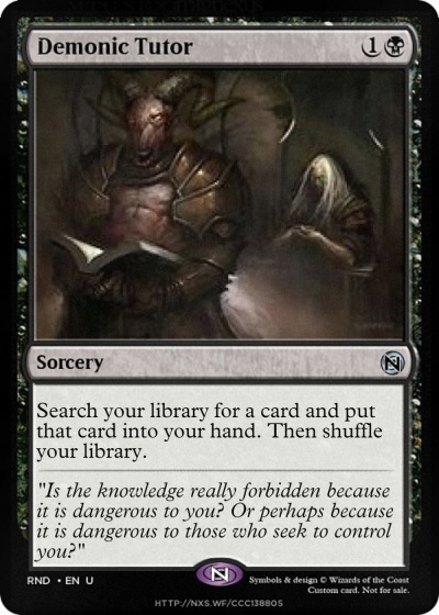 MTGNexus - Demonic Tutor