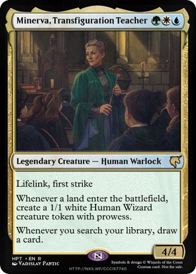 MTGNexus - Mcgonagall, Transfiguration Teacher