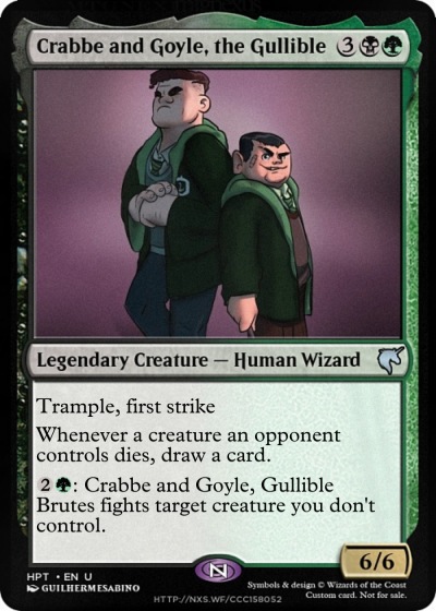 MTGNexus - Crabbe and Goyle, the Gullible