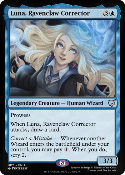 MTGNexus - Luna, Ravenclaw Corrector
