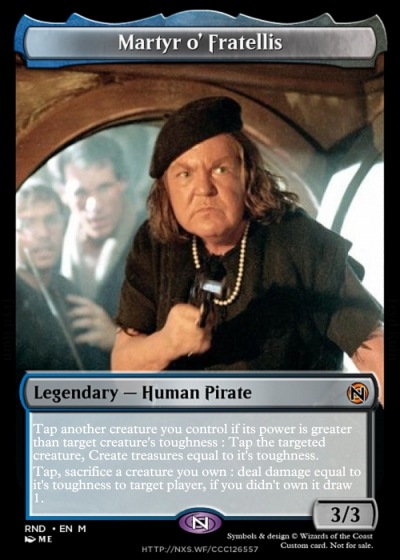MTGNexus - Martyr o' Fratellis