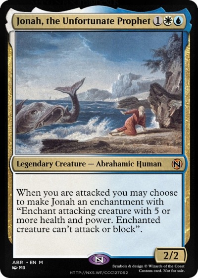 MTGNexus - Jonah, the Unfortunate Prophet