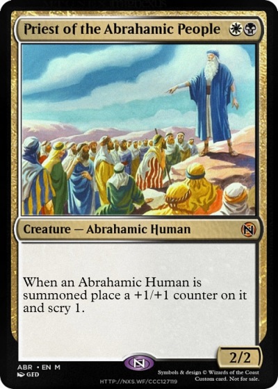 MTGNexus - Priest of the Abrahamic People