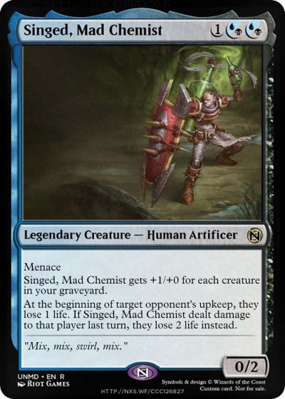 MTGNexus - Singed, Mad Chemist