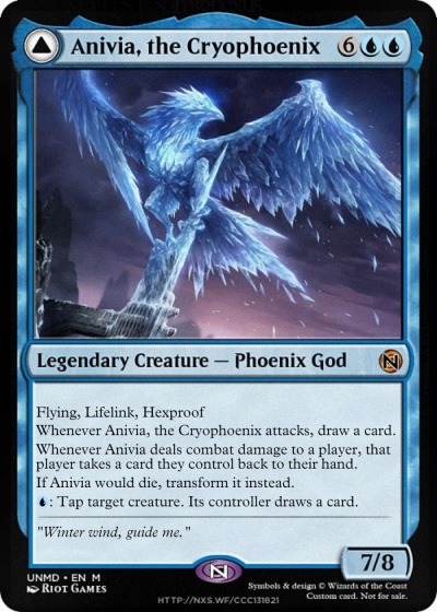 MTGNexus - Anivia, the Cryophoenix // Cryophoenix Egg