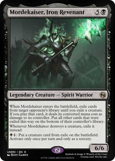 MTGNexus - Mordekaiser, Iron Revenant