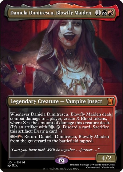 MTGNexus - Daniela Dimitrescu, Blowfly Maiden