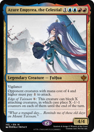 MTGNexus - Azure Empyrea, the Celestial