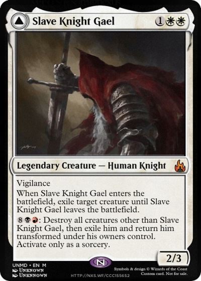 MTGNexus - Slave Knight Gael // Gael, Humanity's End