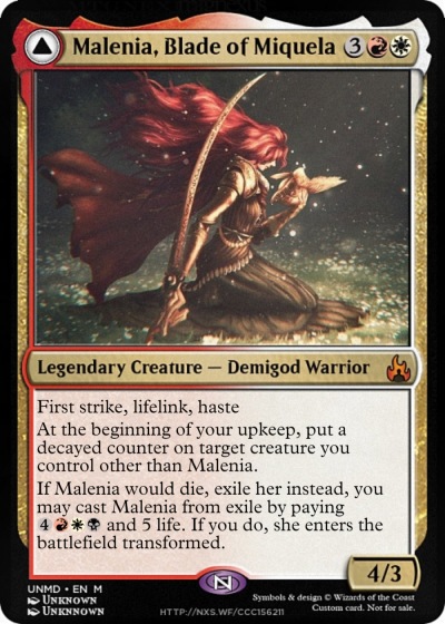 MTGNexus - Malenia, Blade of Miquela // Malenia, Goddess of Rot