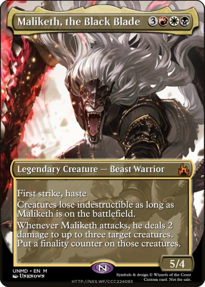 MTGNexus - Maliketh, the Black Blade