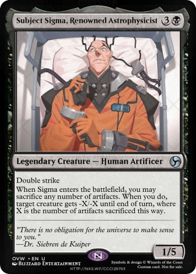 MTGNexus - Subject Sigma, Renowned Astrophysicist