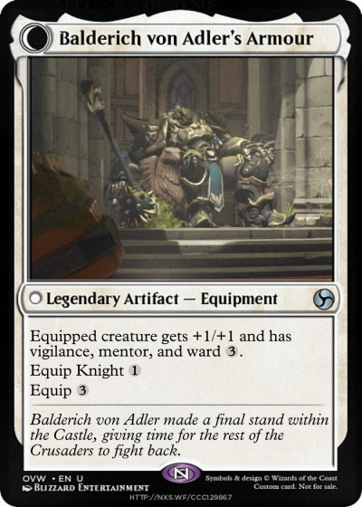 MTGNexus - The Battle of Eichenwalde // Balderich von Adler's Armour