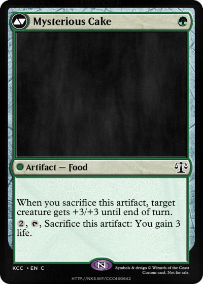 MTGNexus - Mysterious Elixir // Mysterious Cake