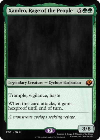 MTGNexus - Xandro, Rage of the People