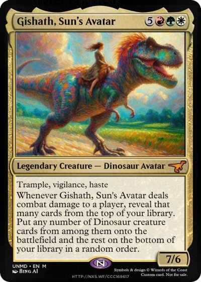 MTGNexus - Gishath, Sun's Avatar