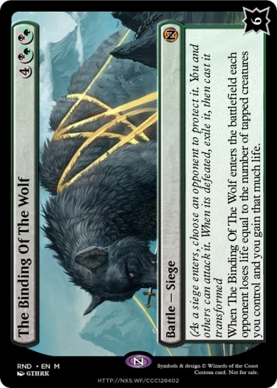 MTGNexus - The Binding Of The Wolf