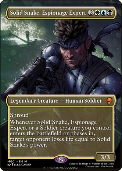 MTGNexus - Solid Snake, Espionage Expert