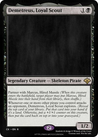 MTGNexus - Demetreus, Loyal Scout