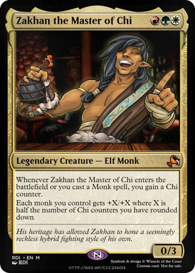 MTGNexus - Zakhan the Master of Chi