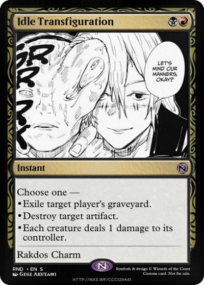 MTGNexus - Idle Transfiguration