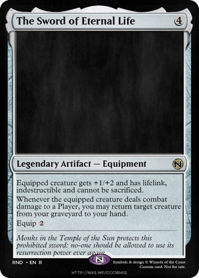 MTGNexus - The Sword of Eternal Life