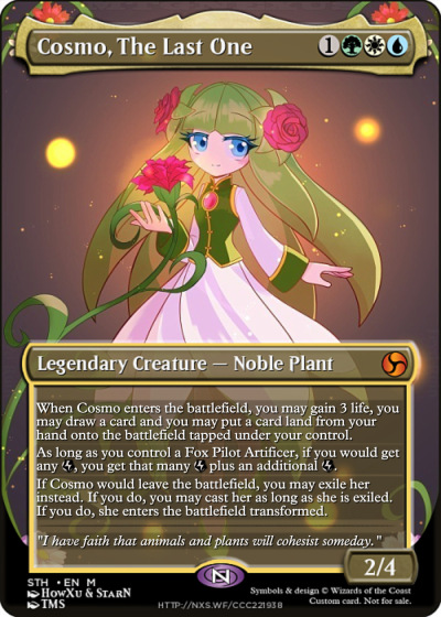 MTGNexus - Cosmo, The Last One // The Seed of Rebirth