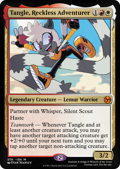 MTGNexus - Tangle, Reckless Adventurer