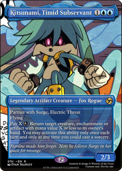 MTGNexus - Kitsunami, Timid Subservant