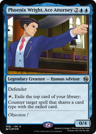 MTGNexus - Phoenix Wright, Ace Attorney
