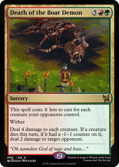 MTGNexus - Death of the Boar Demon