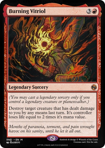 MTGNexus - Burning Vitriol