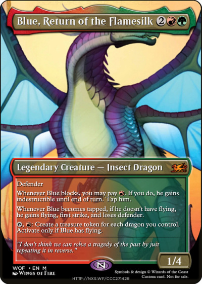 MTGNexus - Blue, Return of the Flamesilk