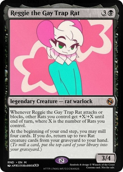 MTGNexus - reggie the gay trap rat