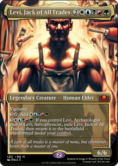 MTGNexus - Levi, Jack of All Trades // Levi, Master of All Trades
