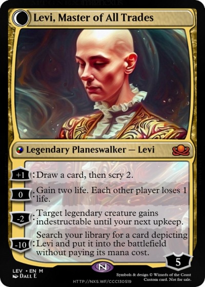 MTGNexus - Levi, Jack of All Trades // Levi, Master of All Trades