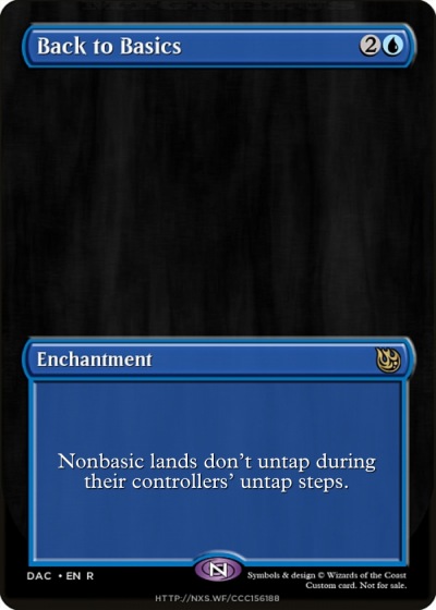Back To Basics Mtg