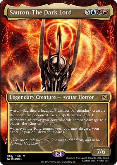 MTGNexus - Sauron, The Dark Lord